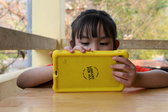 A pocket Library For All – Save the Children Australia